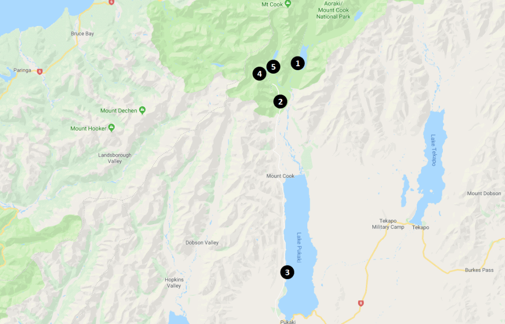 Photography Planning for Mount Cook Aoraki